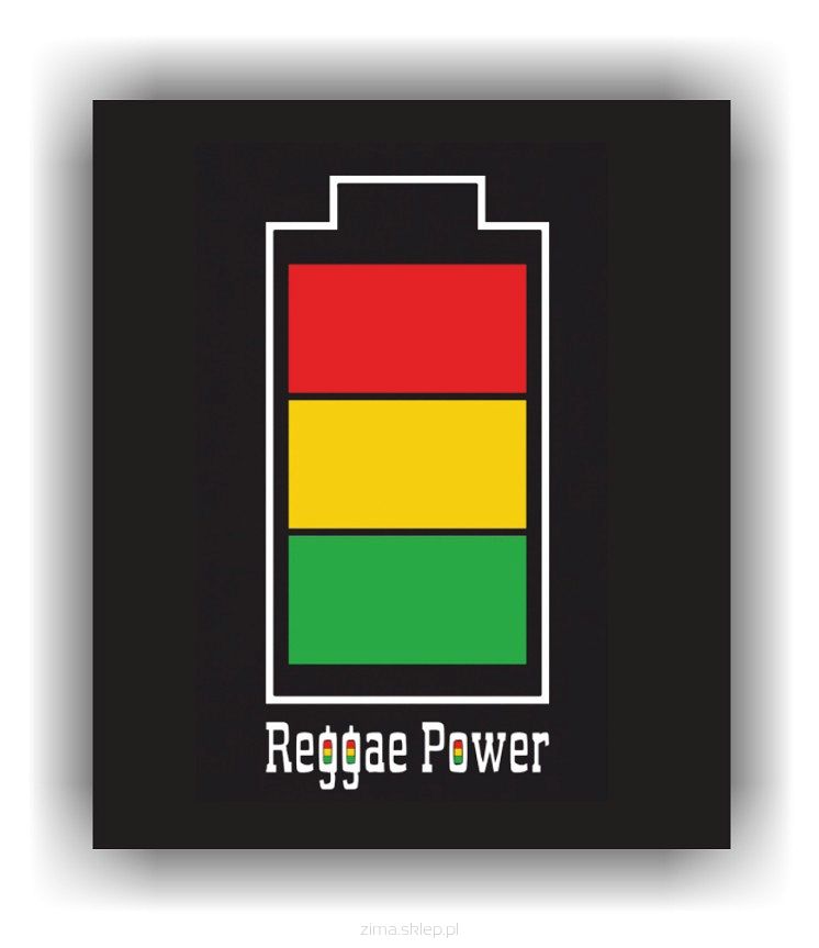 Naszywka Reggae Power | Zima – sklep muzyczny